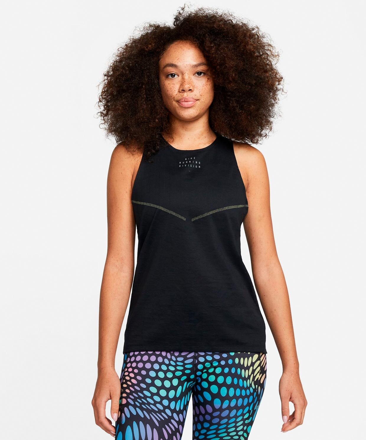 Nike W Nk Dfadv Run Dvn Eng Tank - Sportime